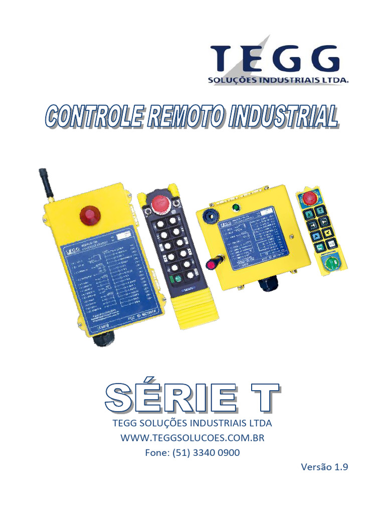 Manual do Controle T60 da Tegg | PDF | Conector elétrico | Eletricidade
