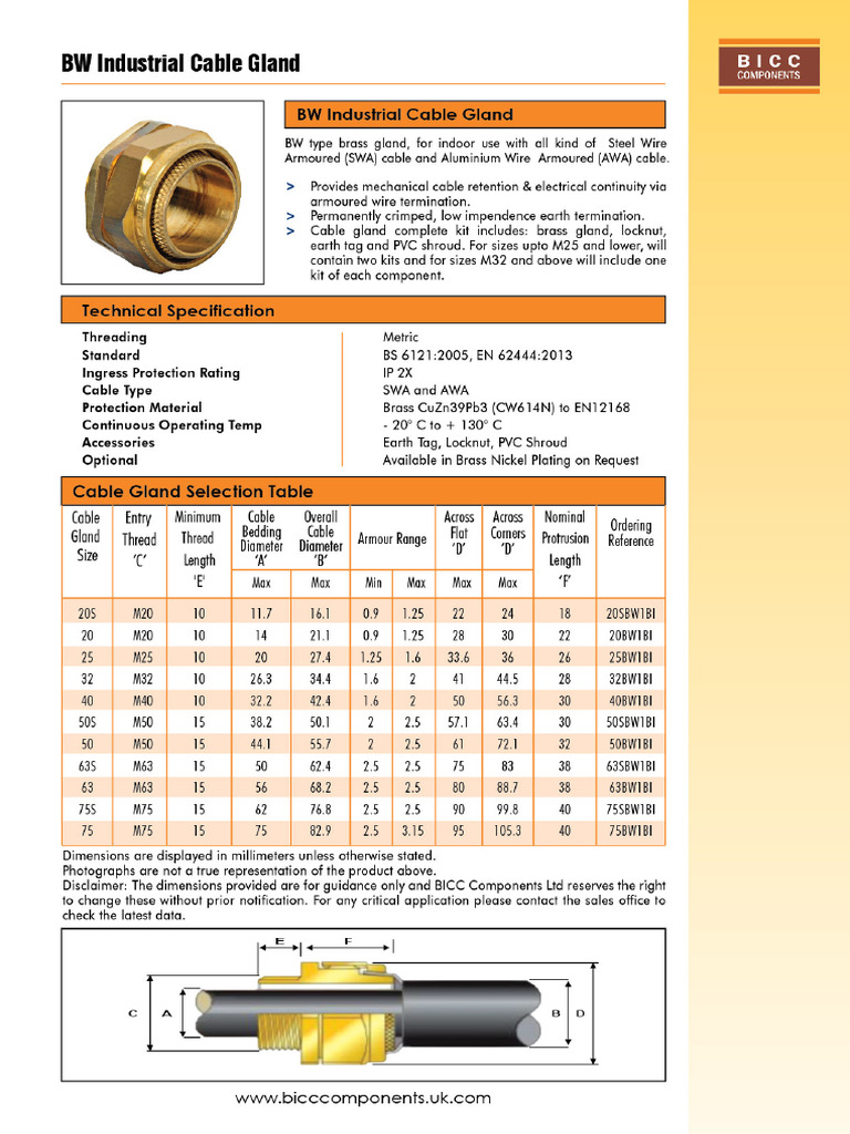 BICC Catalogue | PDF