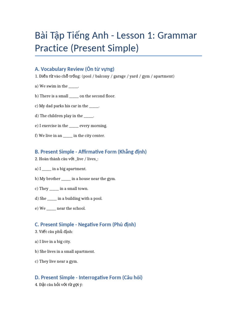 lesson1_grammar_practice_colored | PDF
