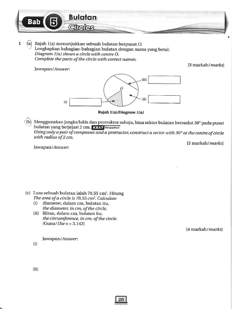 Revision Form 2 Chapter 3,4,5 | PDF