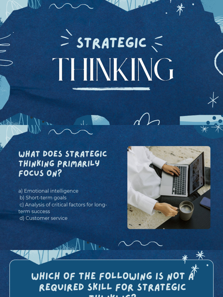 Strategic Thinking | PDF