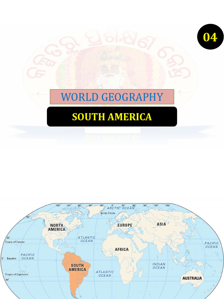 Class 04 World Geography South America Continent Complete Theory | PDF ...