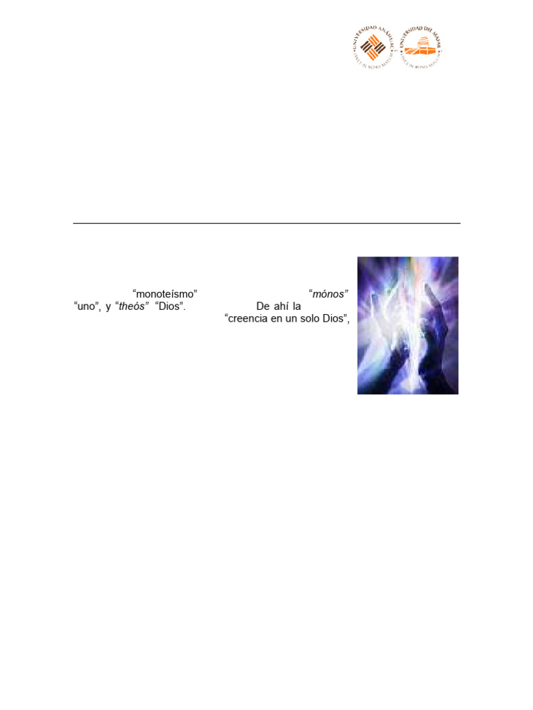 Monoteísmo y su impacto religioso | PDF | Monoteísmo | Mahoma