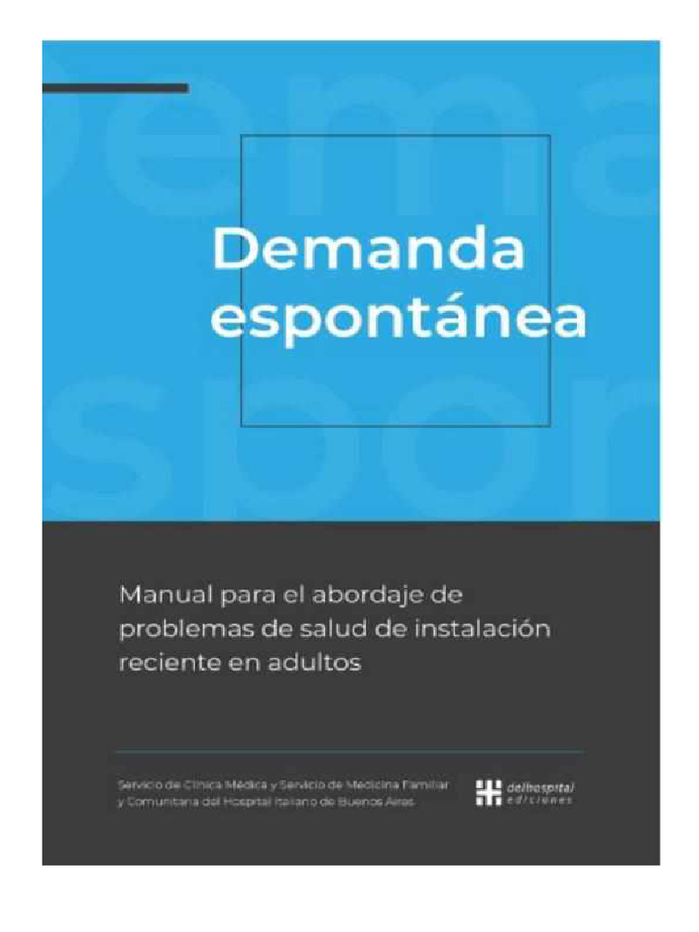 Demanda Espontánea PDF | PDF