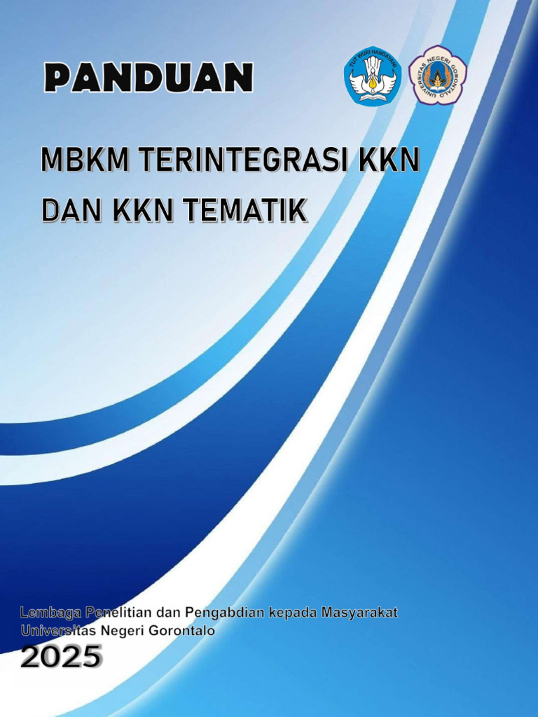 Panduan Program MBKM Terintegrasi KKN Dan KKN Tematik Tahun 2025 | PDF