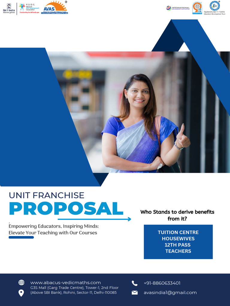 Unit Franchise Proposal-2 | PDF | Franchising