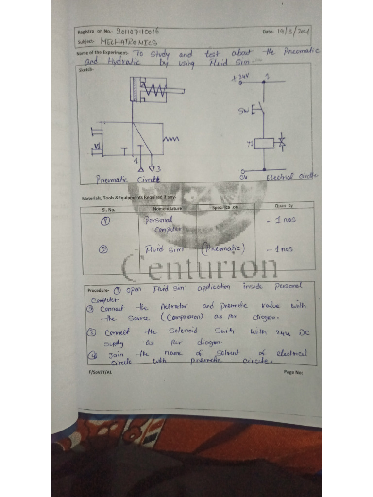 Mechatronics Experiment 2 | PDF