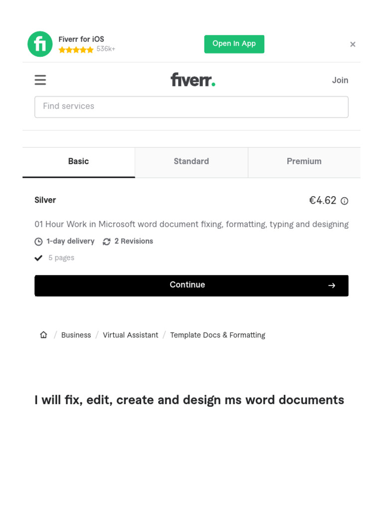 Fix, Edit, Create and Design Ms Word Documents by M - Umair38 - Fiverr | PDF | Microsoft Word ...