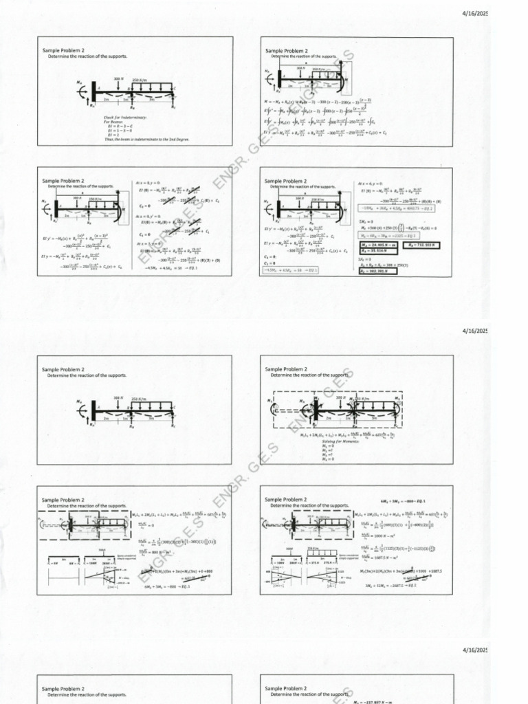 #4 Structural Theory | PDF