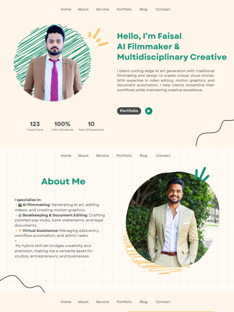 Faisal Riaz - Portfolio - 2025 | PDF | Computing