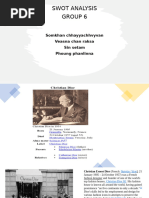 SWOT Analysis For Company Dior v2 | PDF | Brand | E Commerce