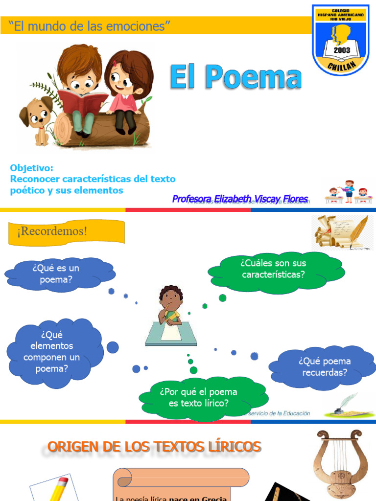 Elementos y Estructura del Poema | PDF | Poesía | Rima