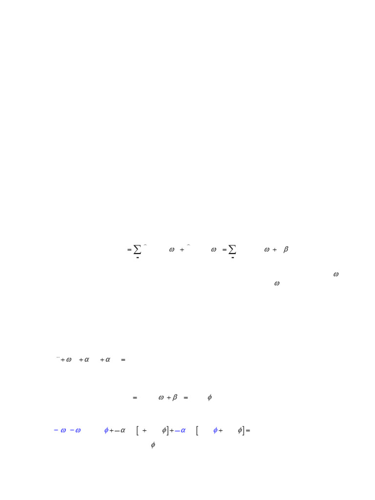 Harmonic Balance in Nonlinear Vibration | PDF | Nonlinear System ...