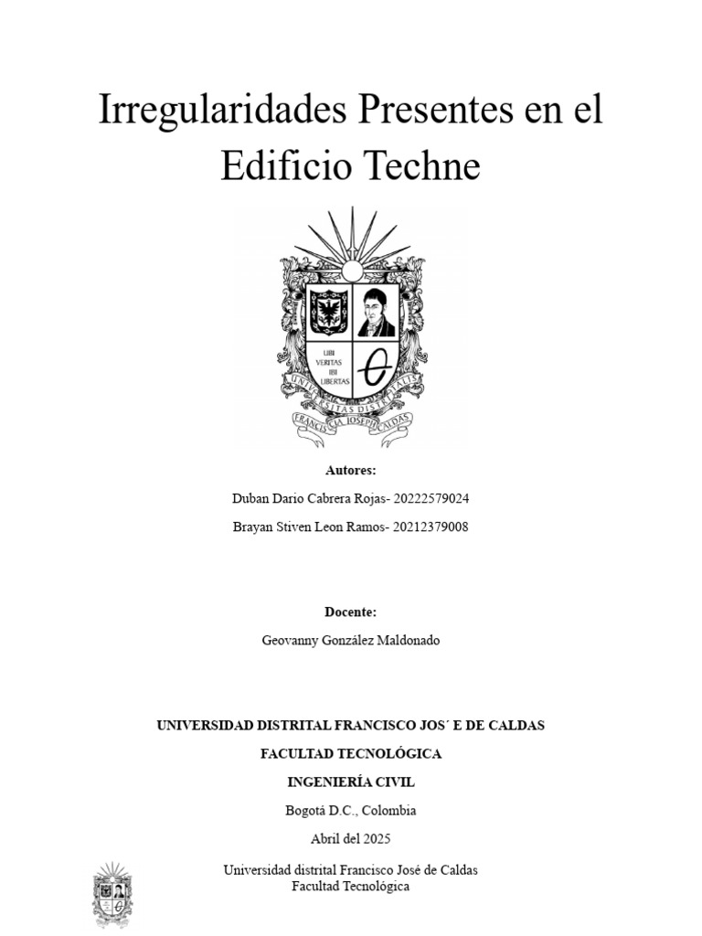 Techne Irregularidades | PDF