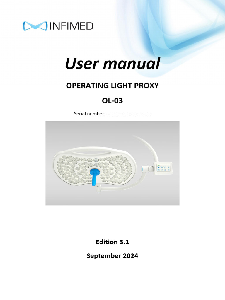 InfiMED OL-03 Light Proxy Manual | PDF | Electromagnetic Interference ...