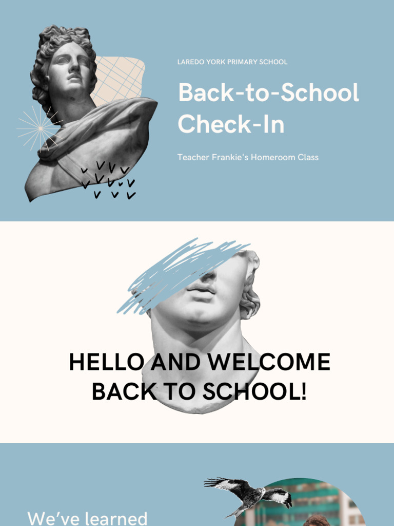 Back To Scchool - Check in Design | PDF