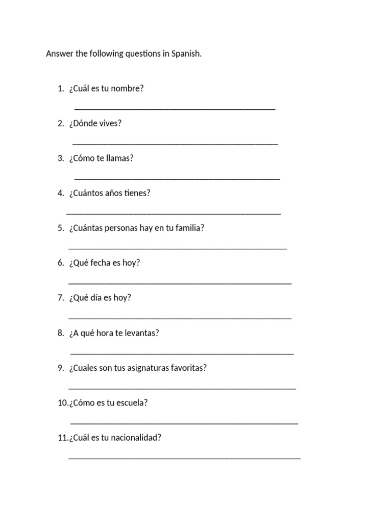 Guided Conversation Questions | PDF