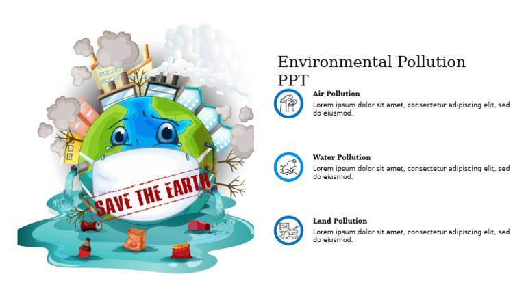 89531-Environmental Pollution PPT Templates | PDF