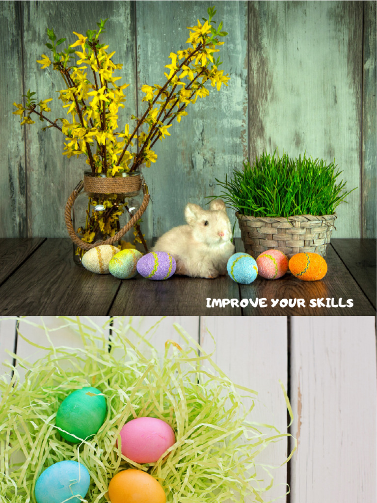 Easter Vocabulary Flashcards | PDF