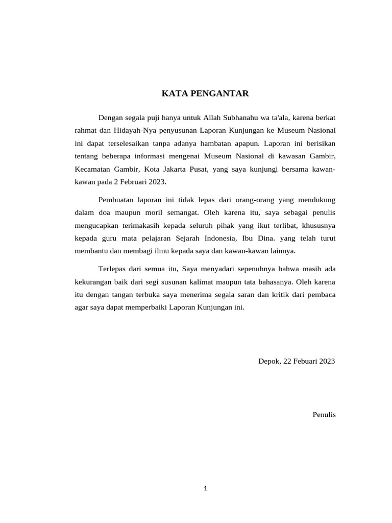 Dyo Qori Al Fajrin - Sejarah | PDF