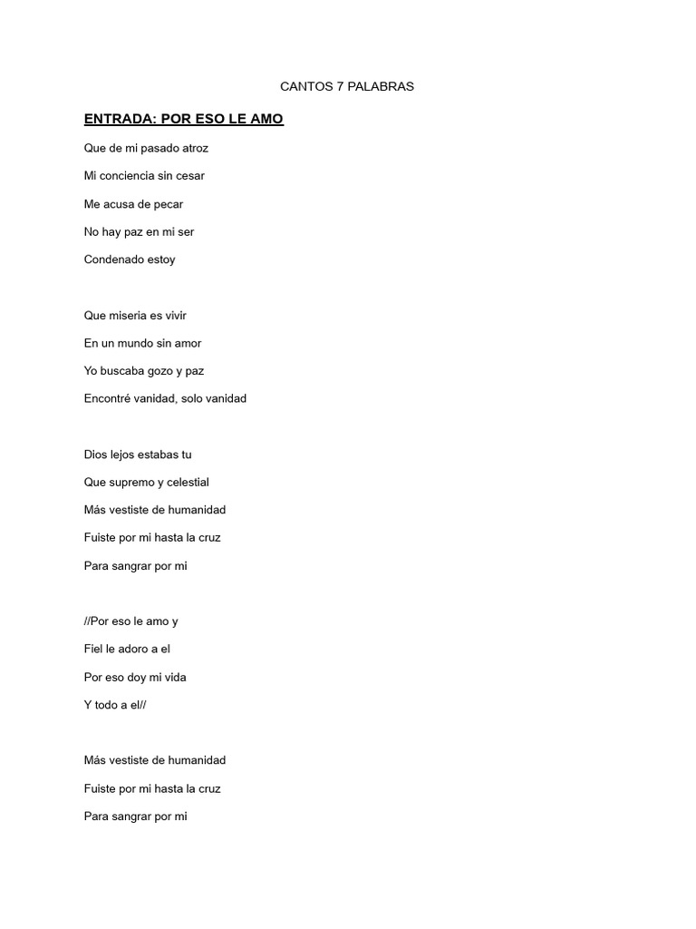 Cantos Selectos | PDF | Amor | Jesús