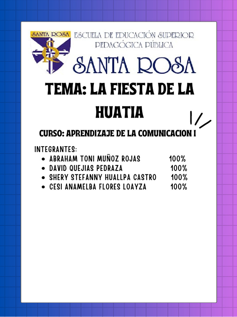 La Fiesta de La Huatia | PDF