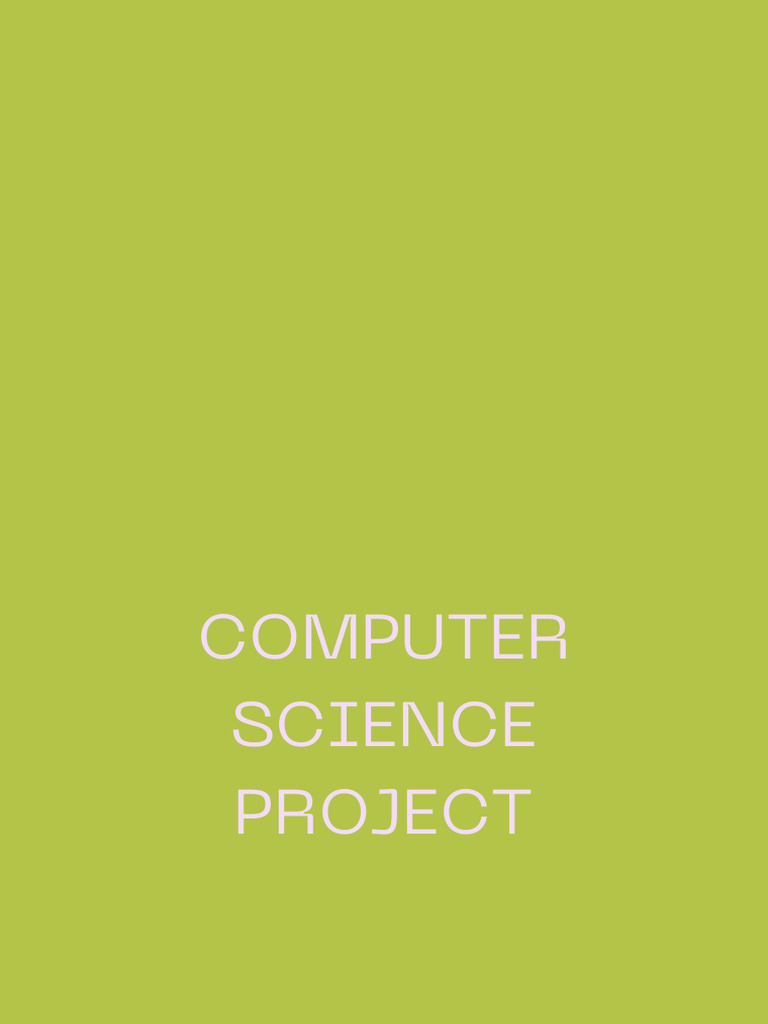 Copy Of Computer Scienc Project Badarish Pdf My Sql Java Programming Language