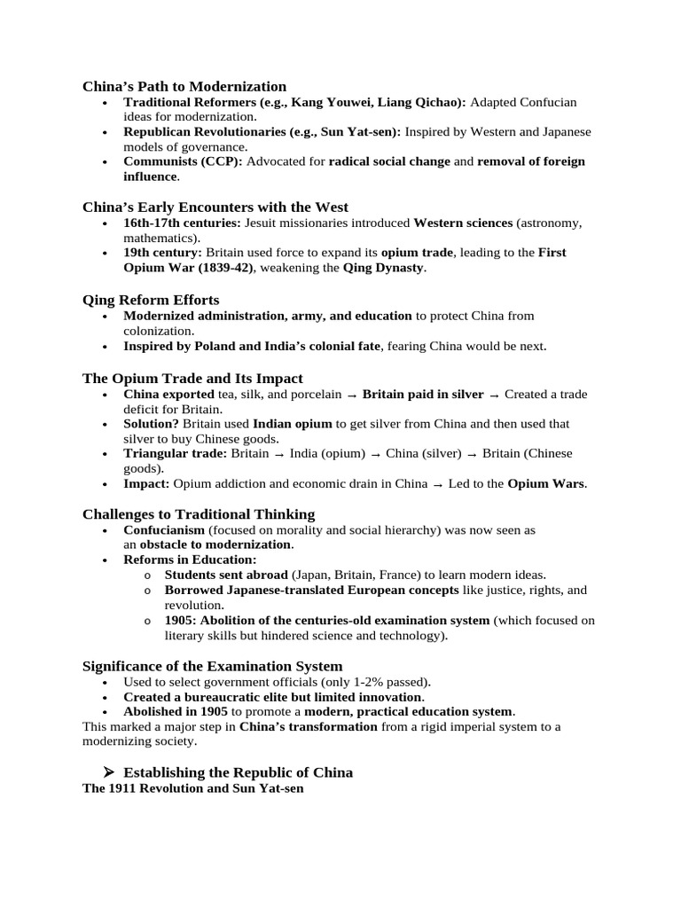 China's Modernization and Revolutionary Change | PDF | Kuomintang ...
