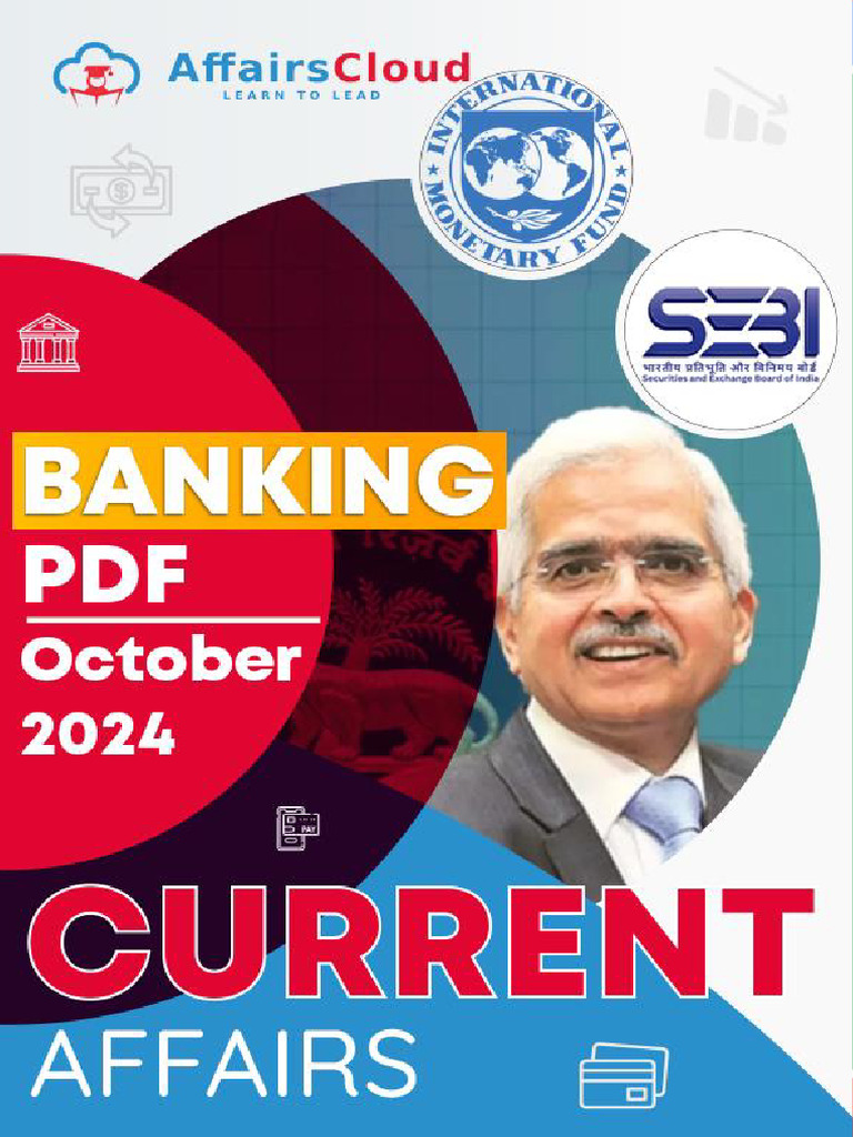 Banking & Economy PDF - October 2024 by AffairsCloud 1 1 | PDF | Credit ...