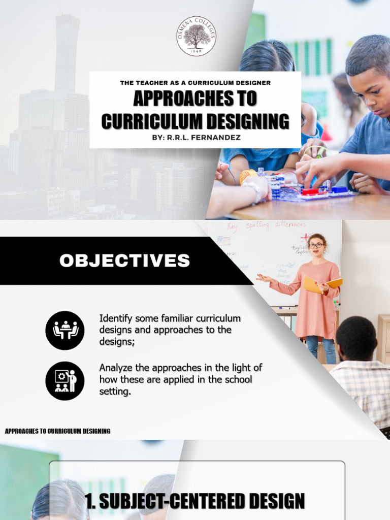 Curriculum Design Approaches Explained | PDF | Curriculum | Learning