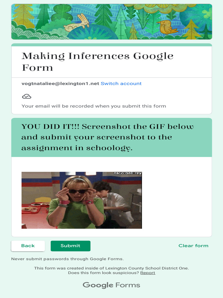Making Inferences Google Form | PDF