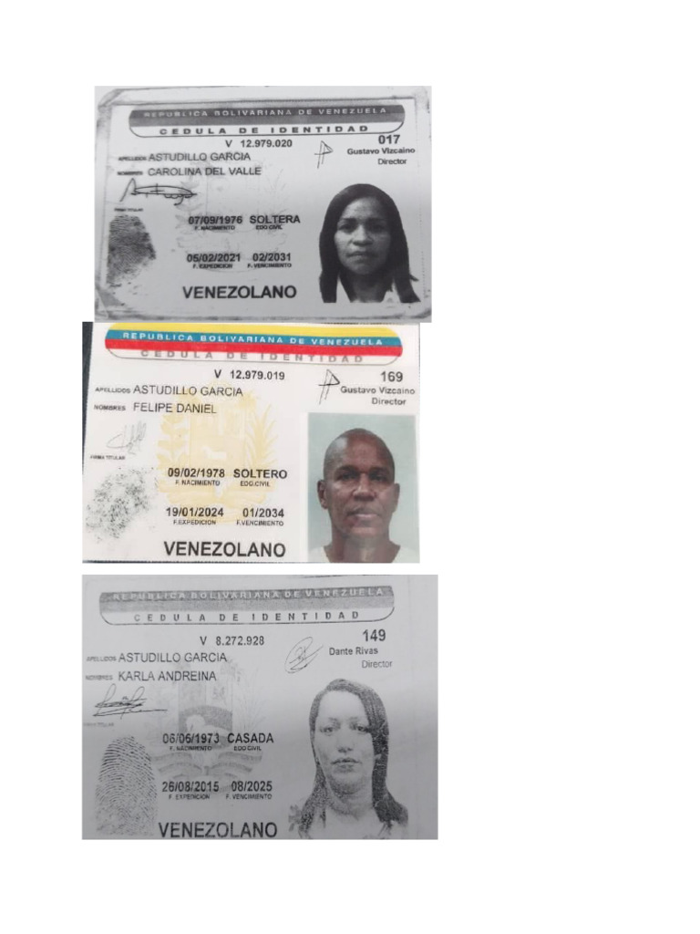 Cedulas Jose y Denisse | PDF