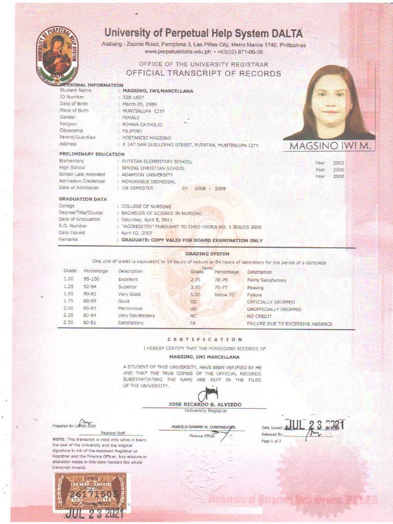 Transcript of Record (1) | PDF