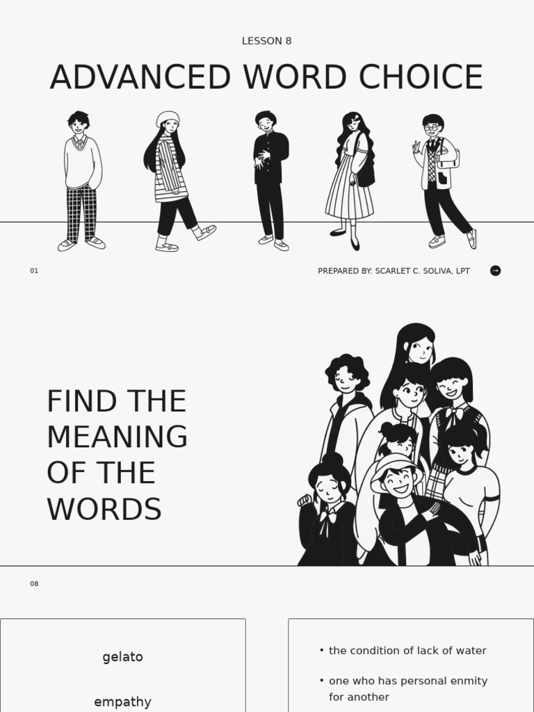 Advanced Word Choice: Connotation vs. Denotation | PDF | Cuisine | Foods
