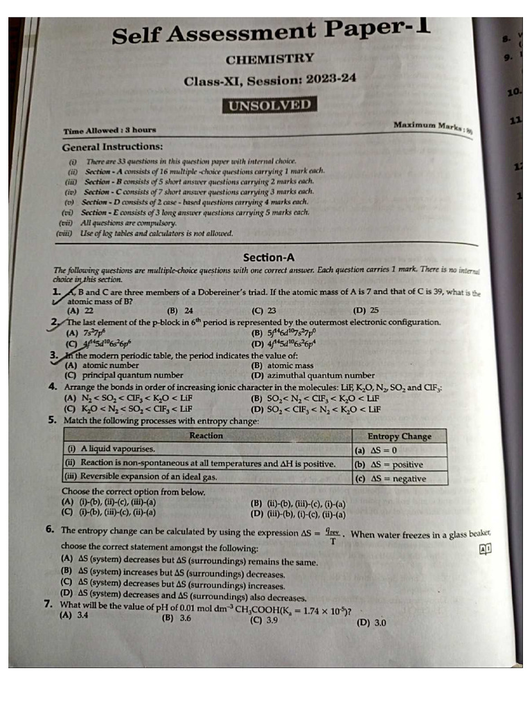 Chem Oswl QSTN | PDF
