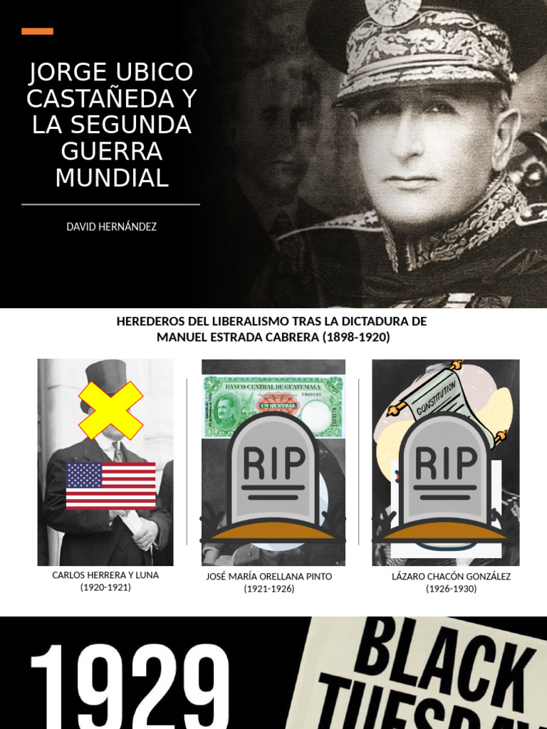 Jorge Ubico y La II GM | PDF | Guatemala