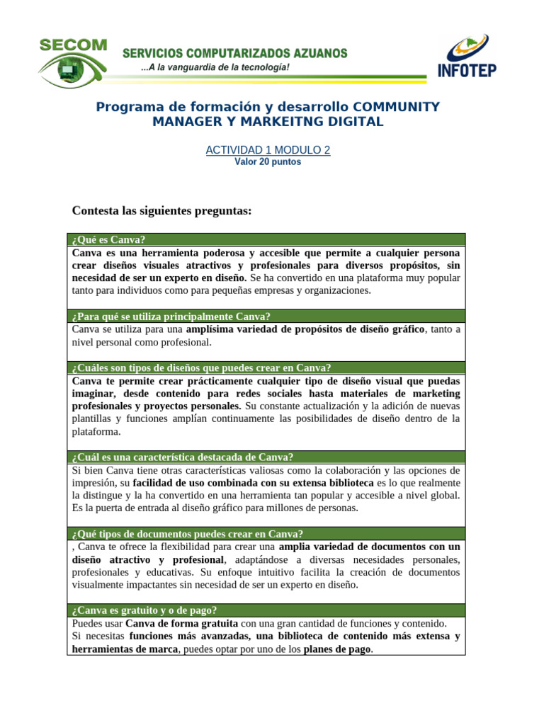 Actividad 1 Modulo 2 Esmeilyn Yaciel Mendez | PDF | Diseño gráfico | Diseño