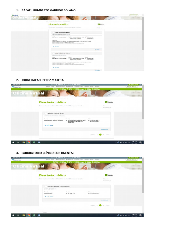 Validaciones Transelca | PDF