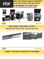 Outer Sheath Integrity Testing Procedure | PDF | Direct Current | Switch