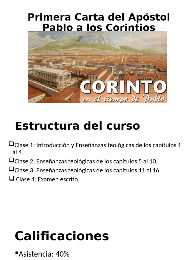 Enseñanzas de Pablo a los Corintios | PDF | Pablo el apóstol | Jesús