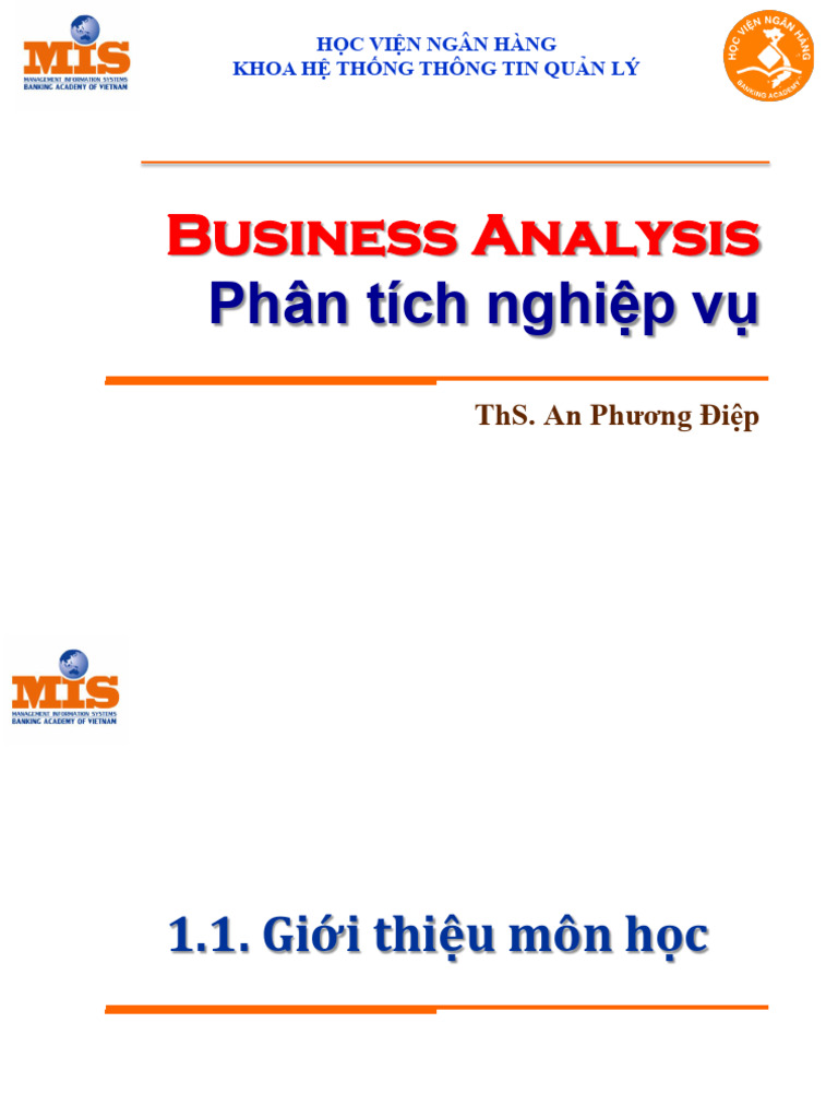 Chuong 1 - Gioi Thieu Va Tong Quan | PDF