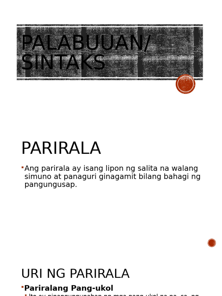 Palaugnayan | PDF