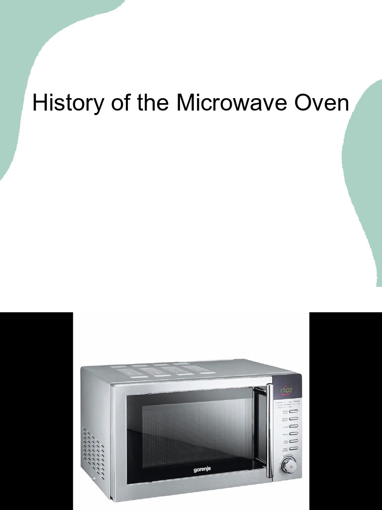History of The Microwave Oven | PDF