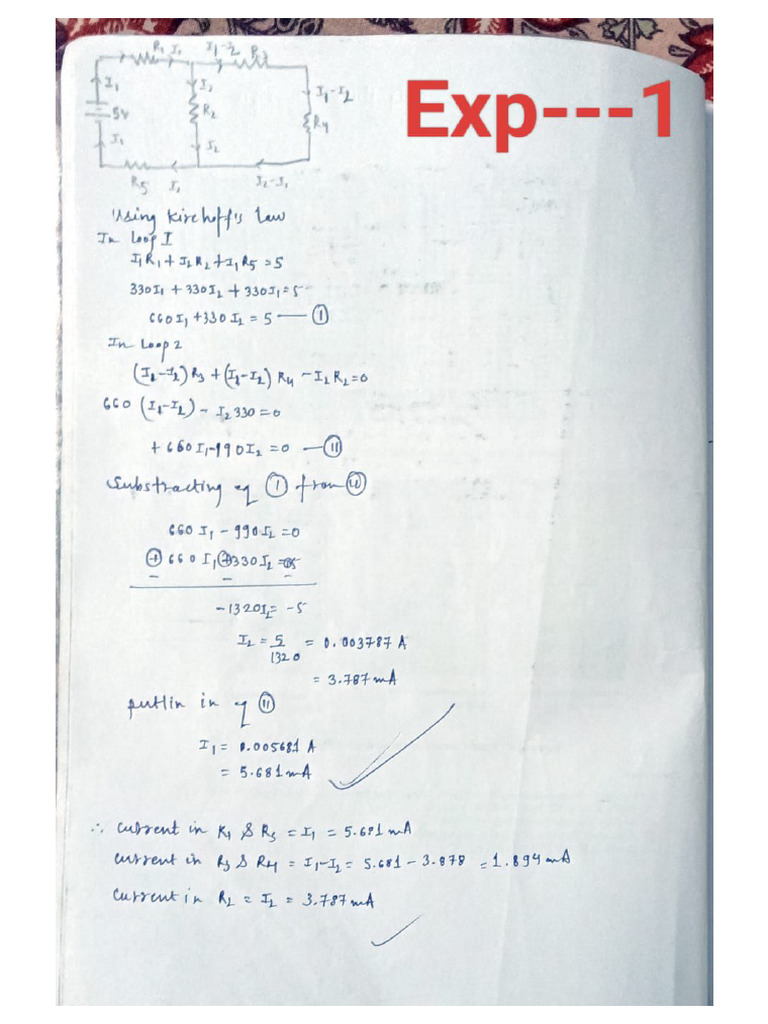 Ece279 All Experiments of Lab Manual | PDF