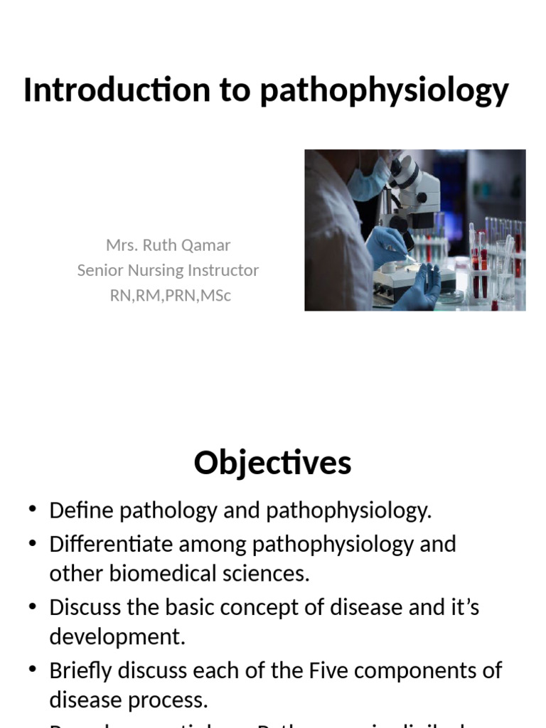 Introduction To Pathophysiology | PDF | Pathology | Inflammation