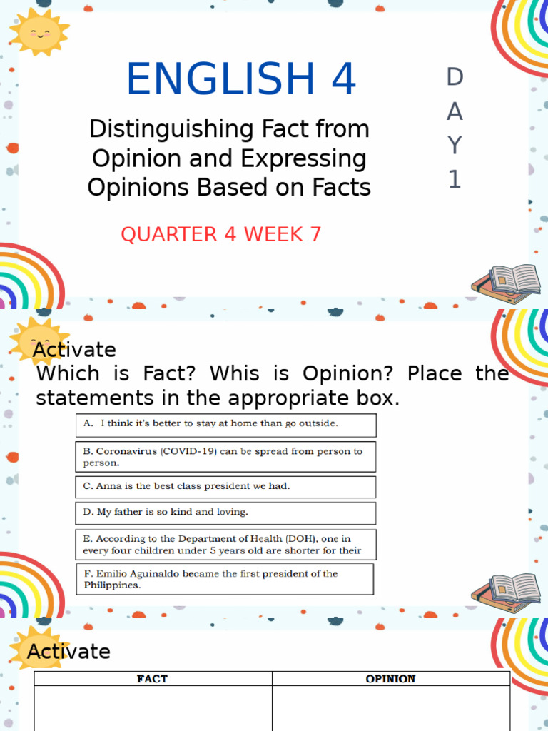 Q4 W7 English4 PPT Matatag | PDF | Deforestation | Question