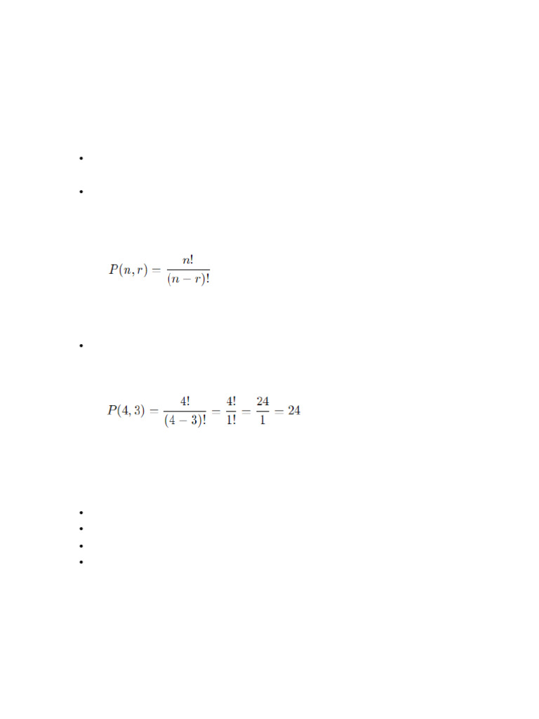 Permutations and Combinations Explained | PDF | Combinatorics | Discrete Mathematics