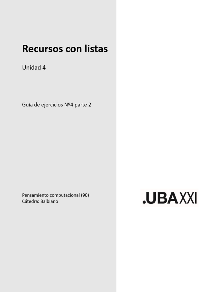 Ejercicios Semana 4 Parte2 | PDF