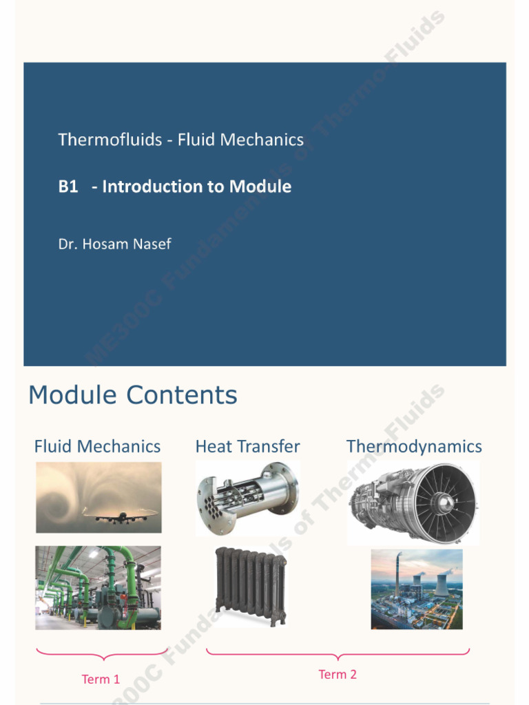 Lecture B1 - Module Introduction and Basic Definitions | PDF