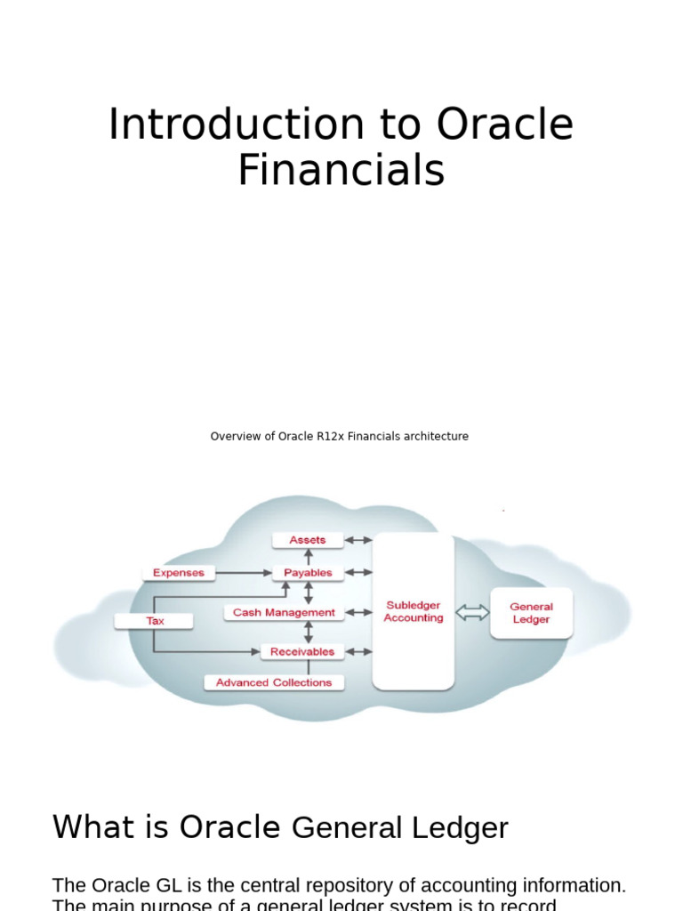 R12 General Ledger Fundamentals | PDF